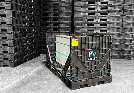 Solar-Flex Pallet X-SE minskar förinstallationens modulbrott med upp ...